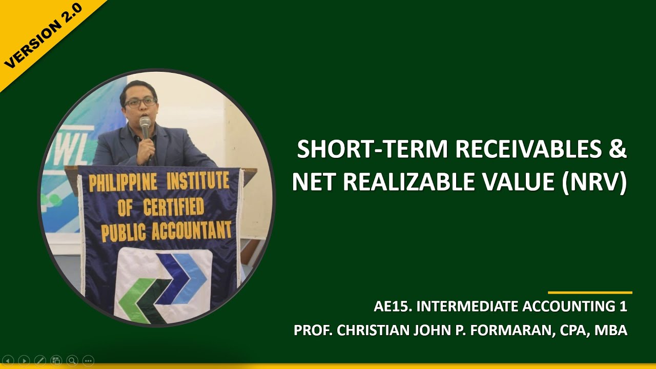 FAR. Short-term Receivables & Net Realizable Value (Ref. Asuncion ...