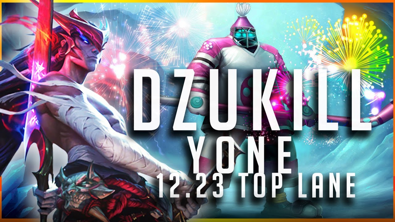Dzukill - Yone vs Jax TOP #3 Patch 12.23 - Yone Gameplay - YouTube