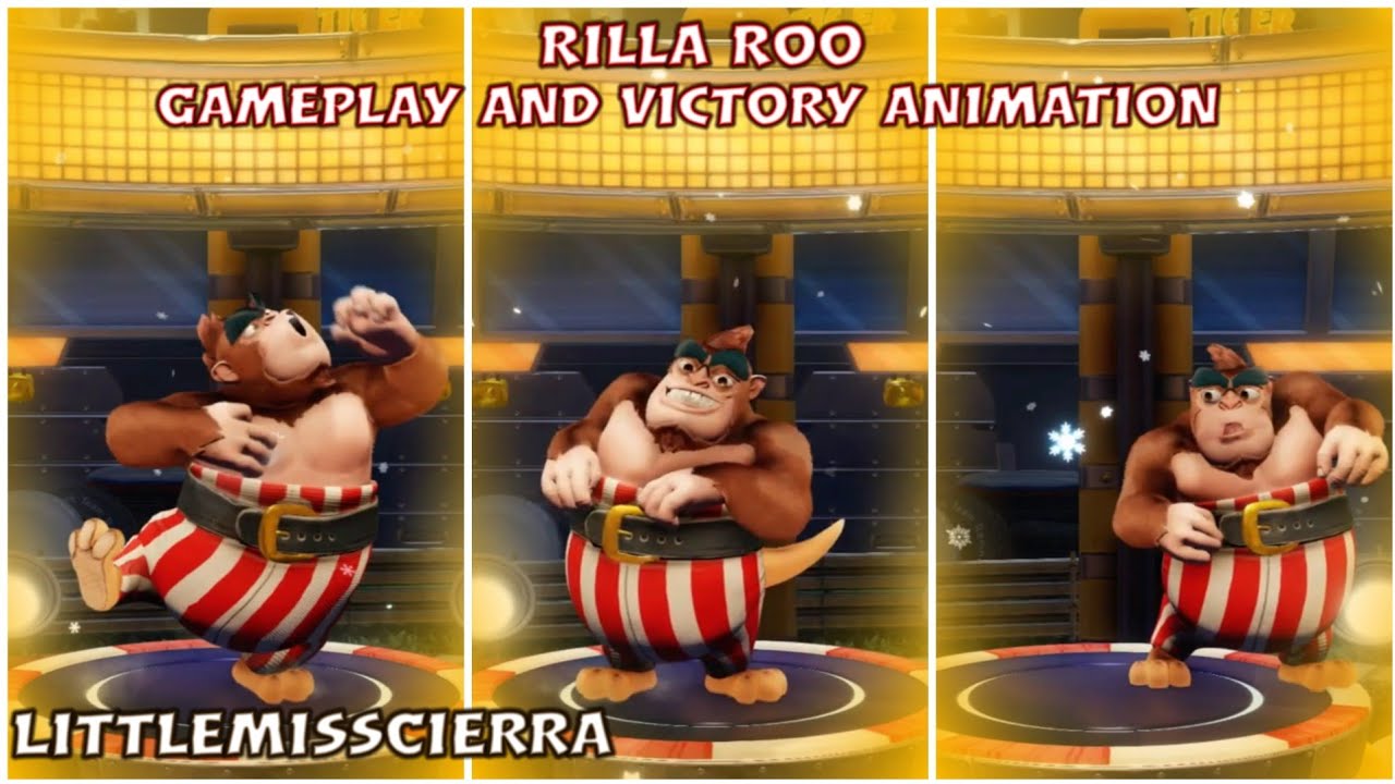 Crash Team Racing Nitro-Fueled Rilla Roo Gameplay and Victory Animation ...