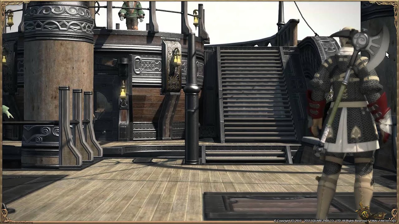 Final Fantasy XIV A Realm Reborn - Arcanist Lv15 Quest - Over the Rails ...