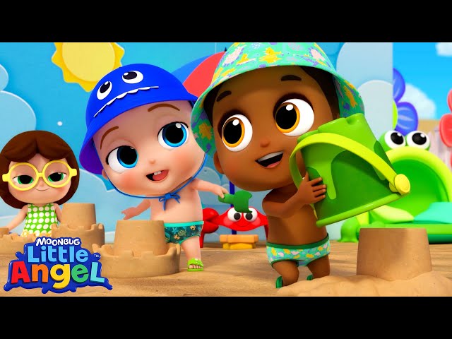 School Beach Day 🏖️🎒 | Little Angels Kids Cartoons/Songs & Nursery ...
