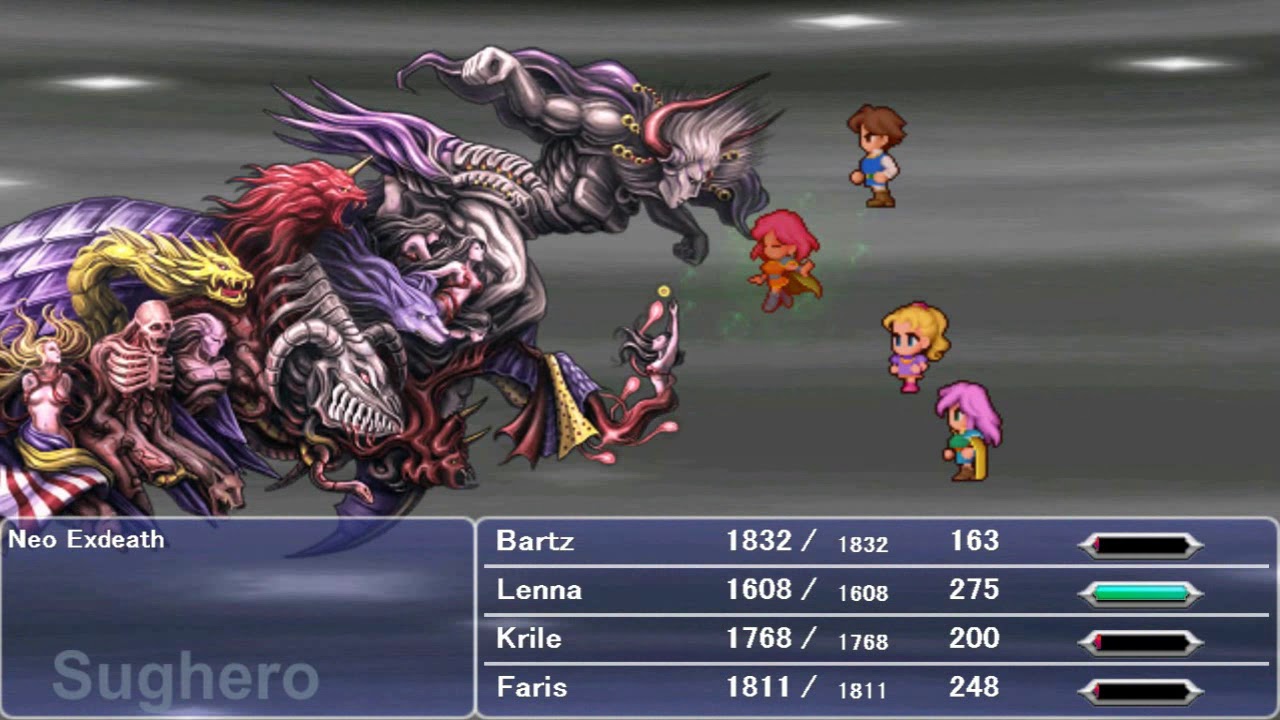Final Fantasy V [ITA] 48 - BOSS FINALE: Neo Exdeath - YouTube