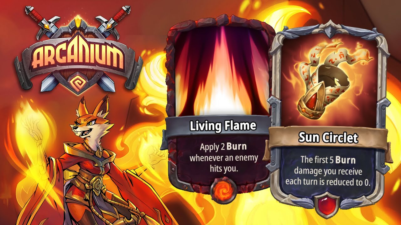 Building a Busted Burn Deck! An insane Arcanium run and Q&A! - YouTube