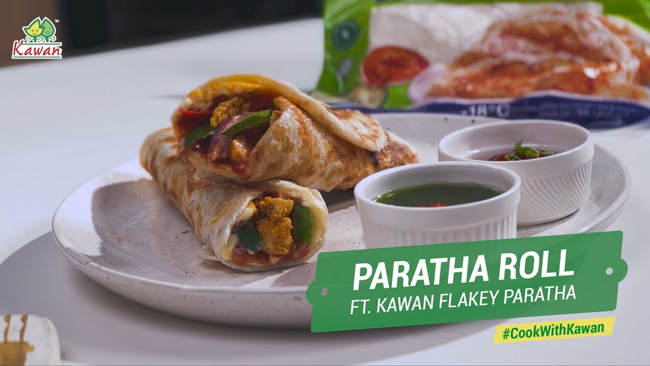 #CookWithKawan - Super Tasty Paratha Roll Recipe ft. Kawan Flakey ...
