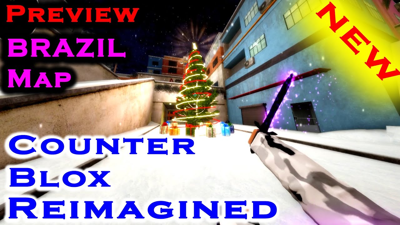 NEW BRAZIL Map in Roblox Counter Blox Reimagined #roblox #counterblox ...