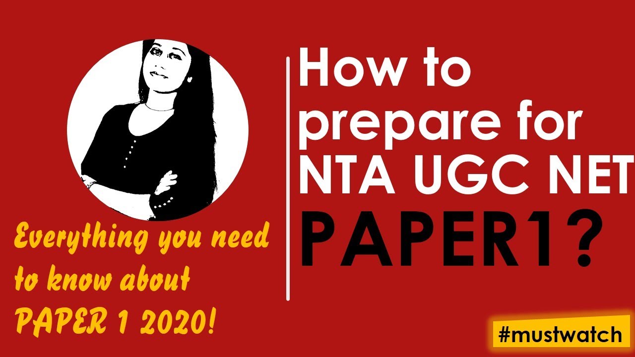 How to prepare for UGC NET JRF PAPER 1? Strategy, Preparation , Pattern ...