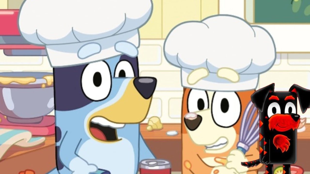 Bluey and Bingo's Fancy Restaurant CookBook - YouTube