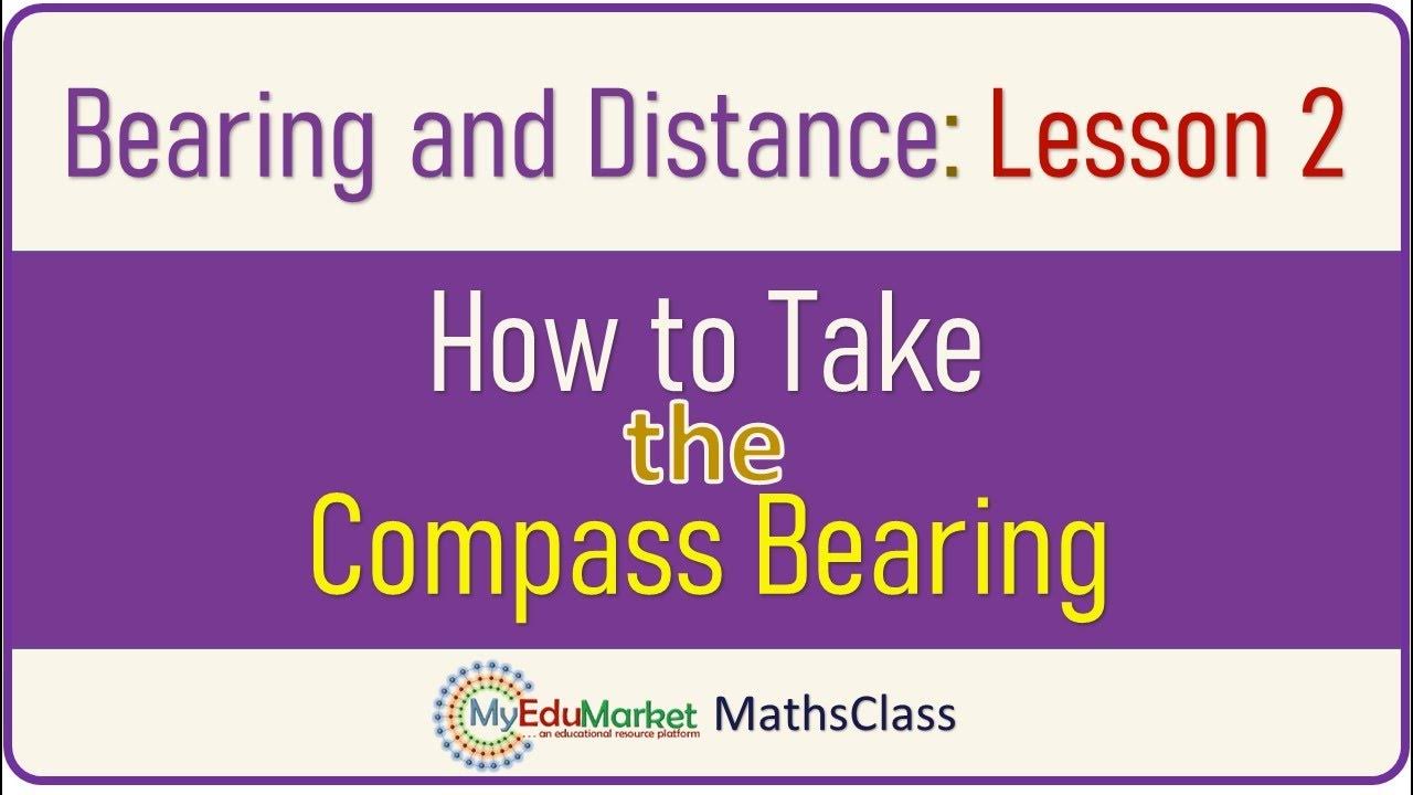 Compass Bearing | Three Digit Bearing | MyEduMarket - YouTube