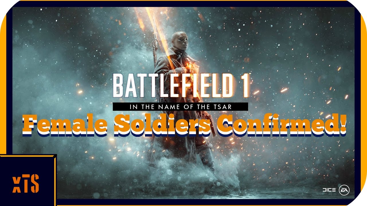 Battlefield 1: Female Soldiers Coming To DLC 2! - YouTube