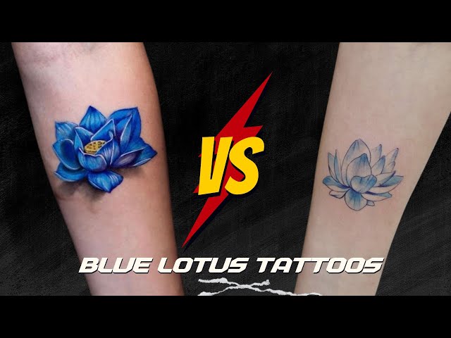 Blue Lotus Flower Tattoo Meaning Tattoo Lotus New School At The Hip: