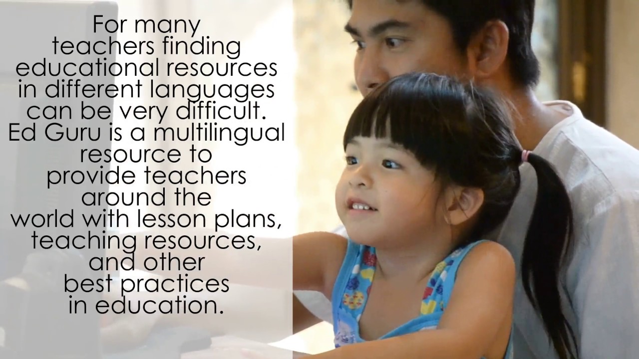 Multilingual Education Resources - Best practices & Lesson Plan Translations - YouTube