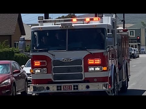 *FIRST CATCH* Ventura FD Medic Engine 1 ( ME1 ) Responding/Arriving to ...
