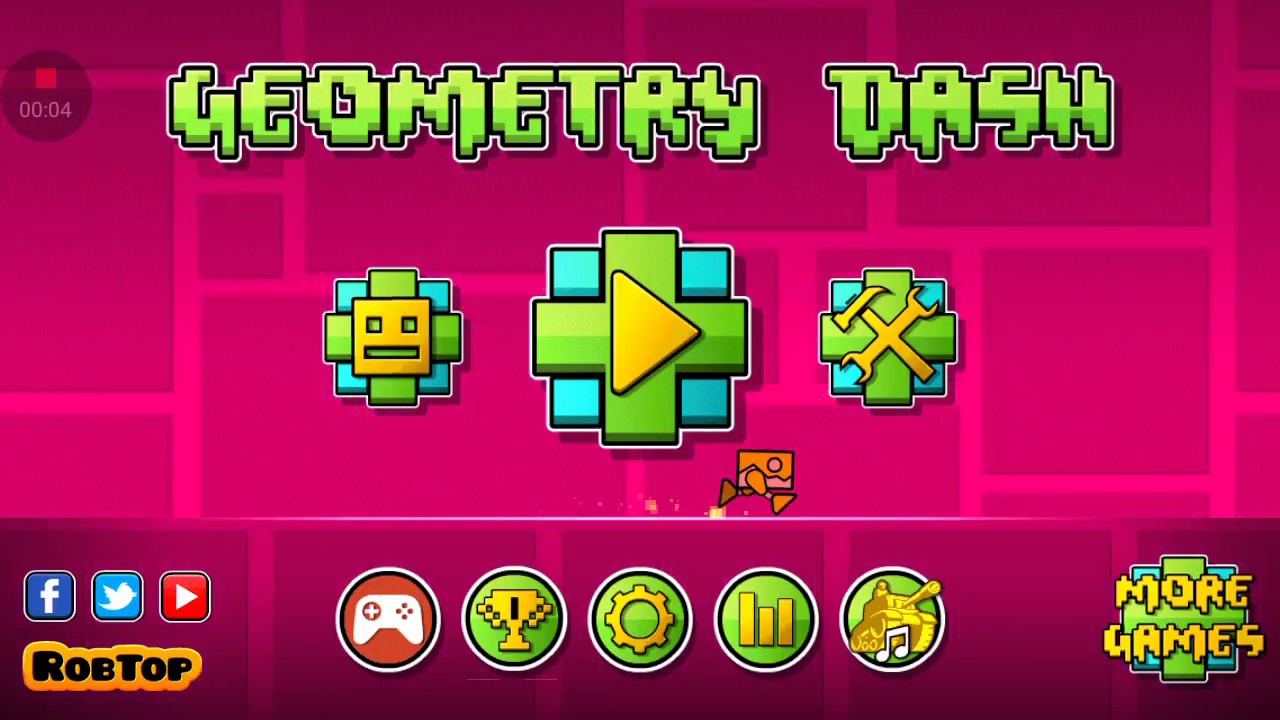Geometry dash-part 1 angry issue - YouTube