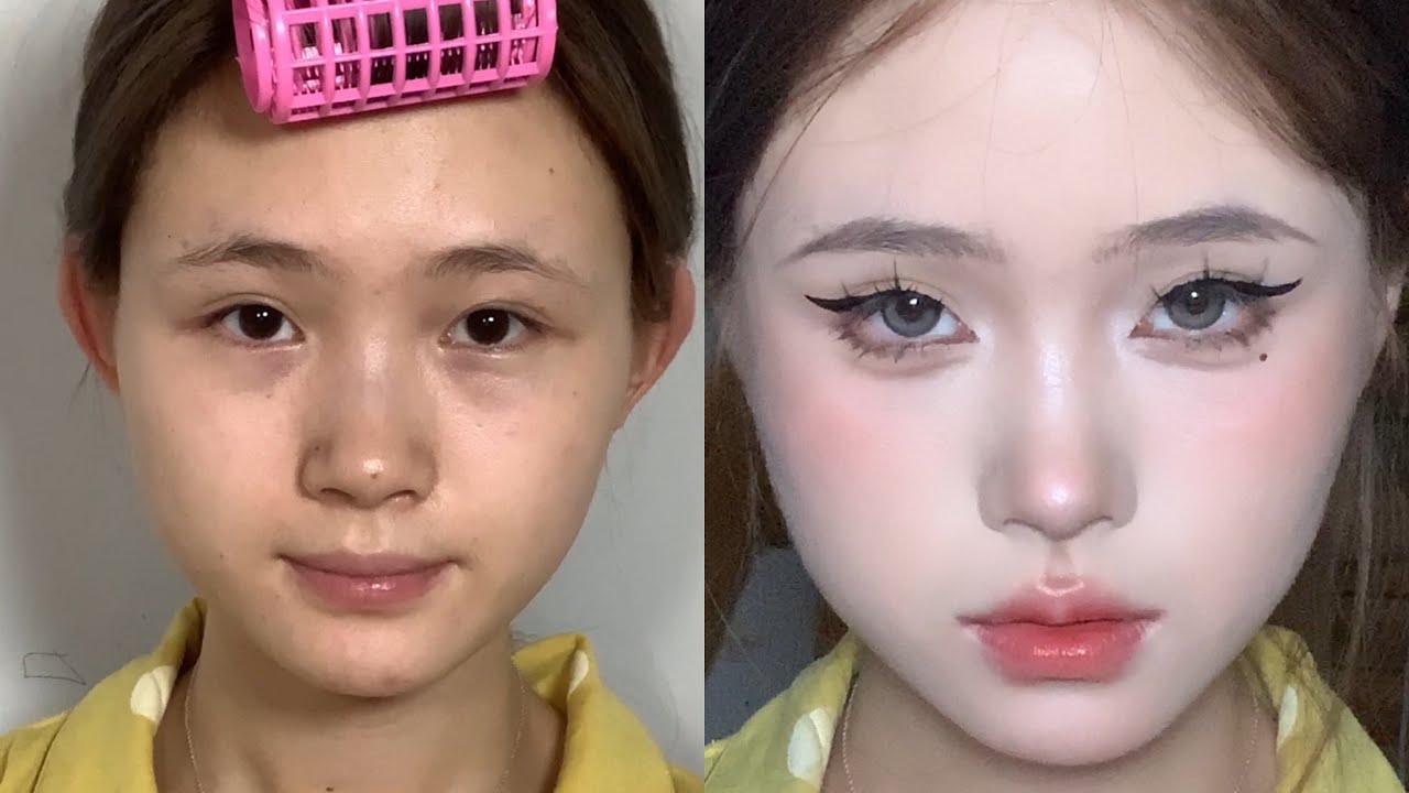 Douyin makeup full tutorial ~ step by step make up ️ - YouTube