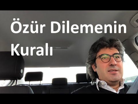 Özür Dilemek
