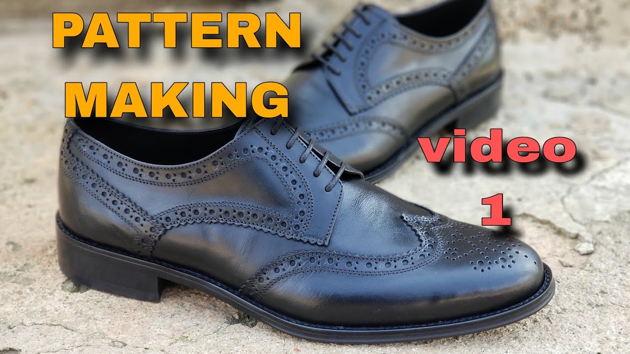 From Sketch to Reality: Crafting Custom Brogue Shoe Patterns with ...
