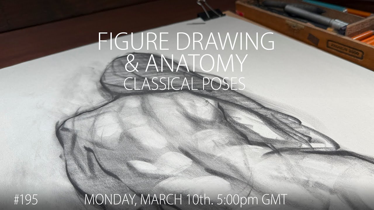Figure Drawing - Classical Poses #195 - YouTube