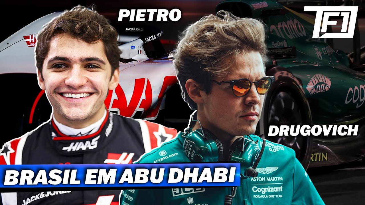 Pietro Fittipaldi e Felipe Drugovich aceleraram no GP de Abu Dhabi ...