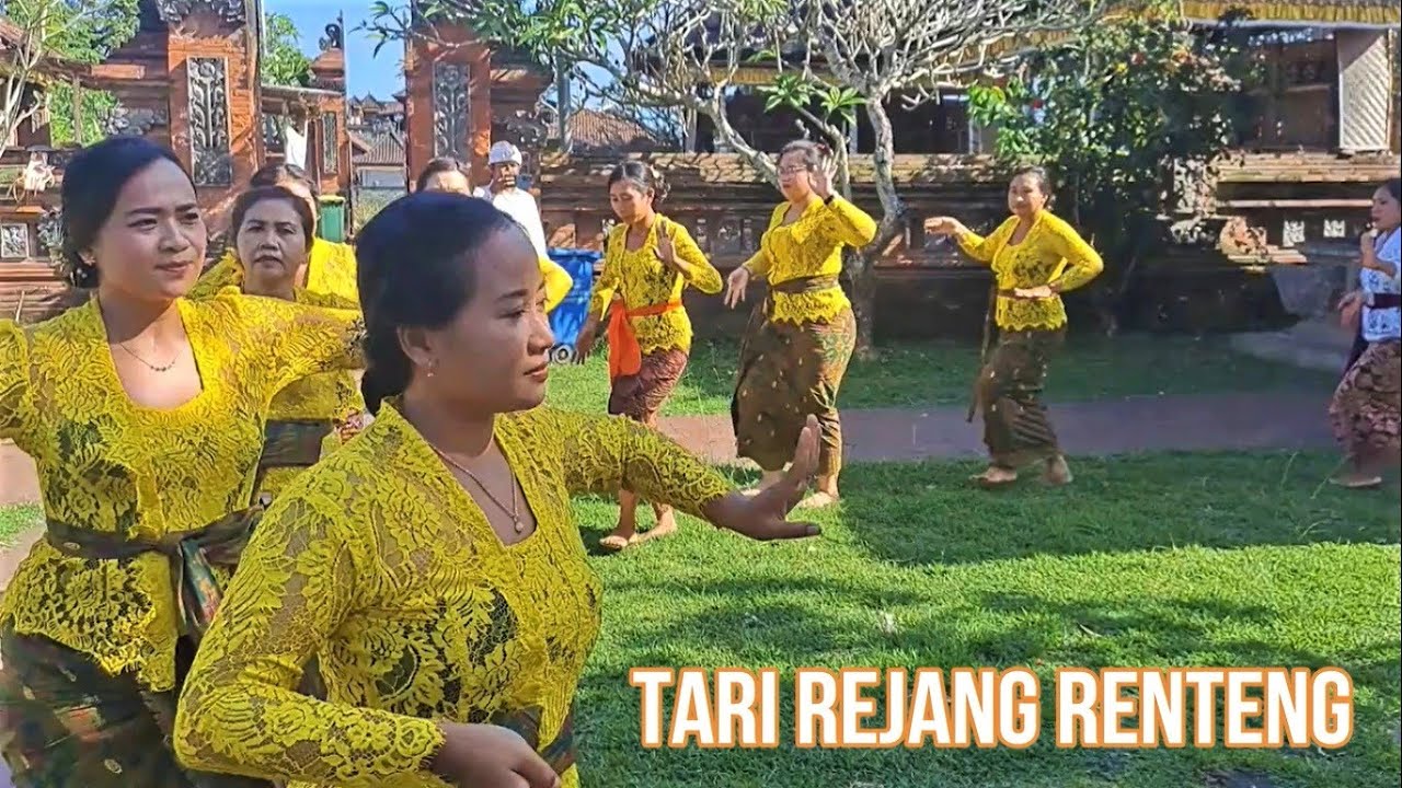 TARI REJANG RENTENG | Spontan Kolaborasi + Asli Ngaturang Ayah - YouTube