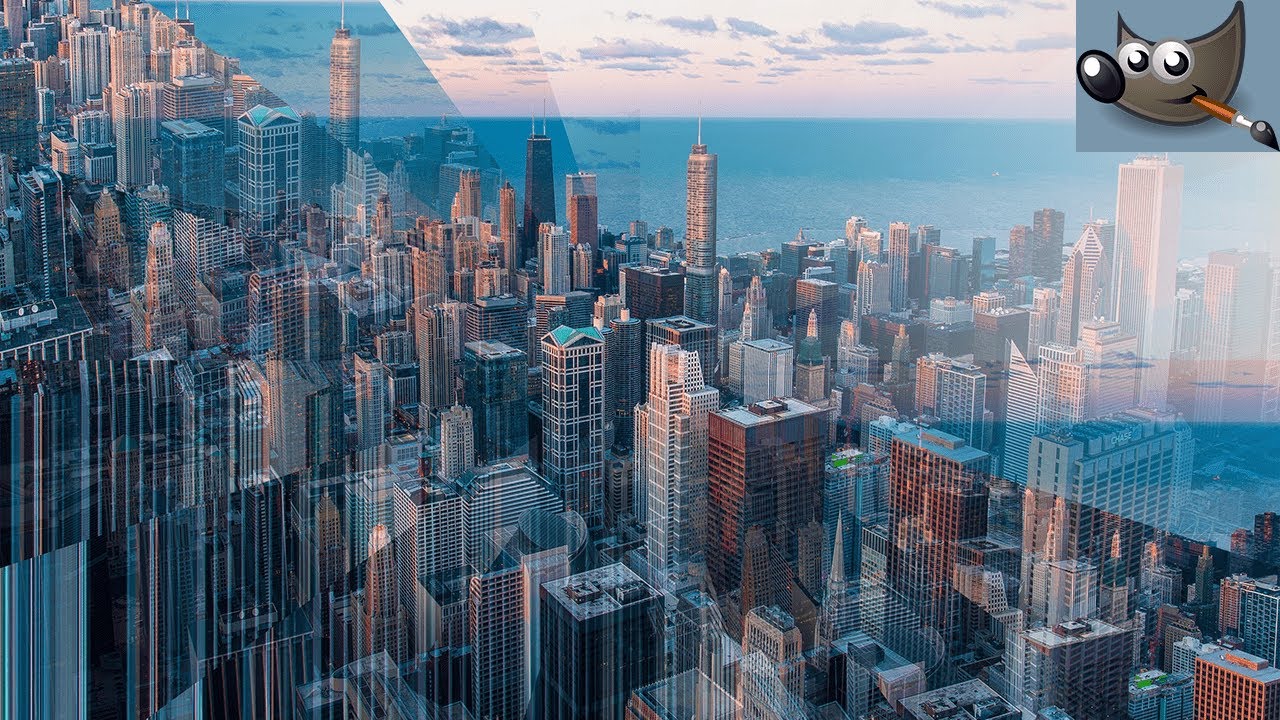 Create a Mirror Collage Effect in Gimp - YouTube