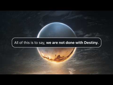 Destiny 2 is SAVED, we are so BACK