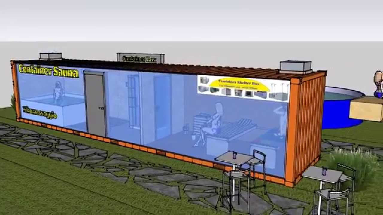 Sauna Idromassaggio Spa Container Shelter Box Produzione Vendita ...