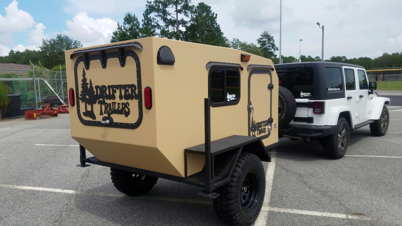 DT48BB Drifter Trailers 4x8 Bare Bones - YouTube