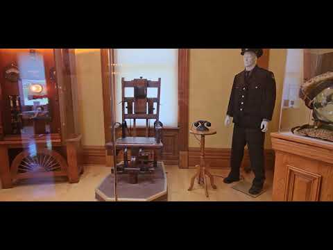 The Original Electric Chair Used To Execute Inmates. Displayed In Ohio ...