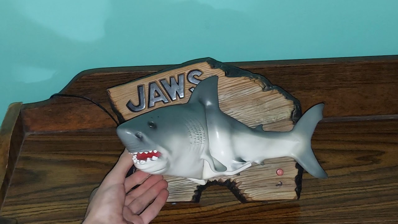 Gemmy animated 2000 JAWS The Singing Shark (3 of them) - YouTube