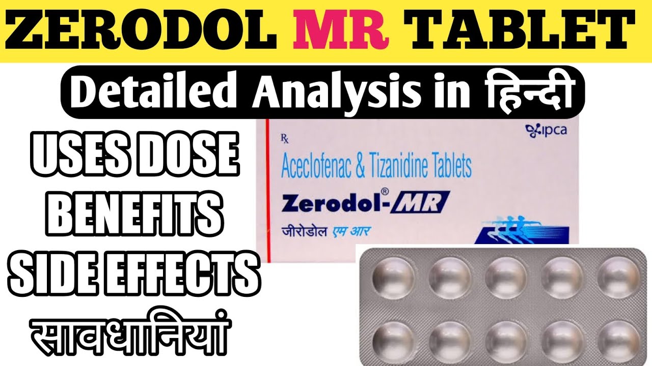 ZERODOL MR TABLET || Zerodol MR Tablet Uses in Hindi - YouTube
