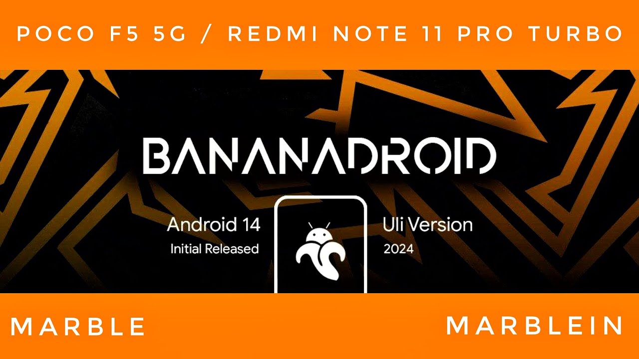 BANANADROID 🍌 Poco F5 5G Android 14 Initial Build BGMI Smooth 90fps - YouTube