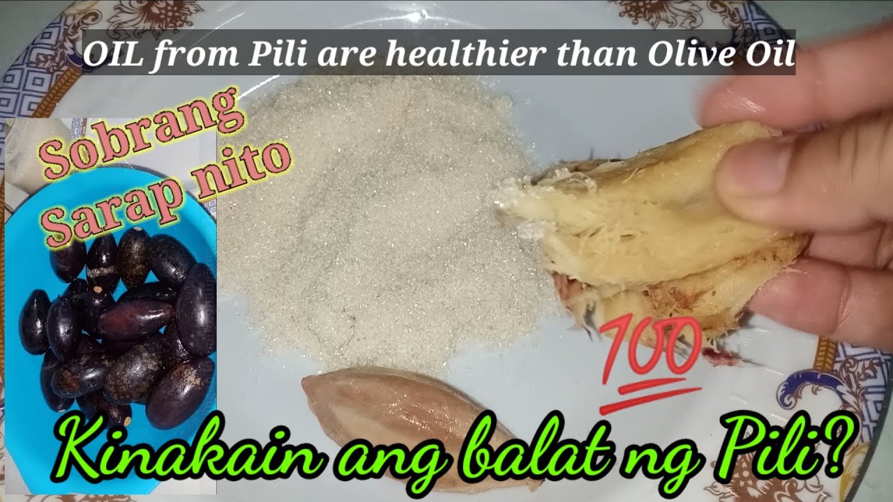 Ganito kainin ang balat ng Pili Sobrang Sarap Pili candy recipe Pili ...