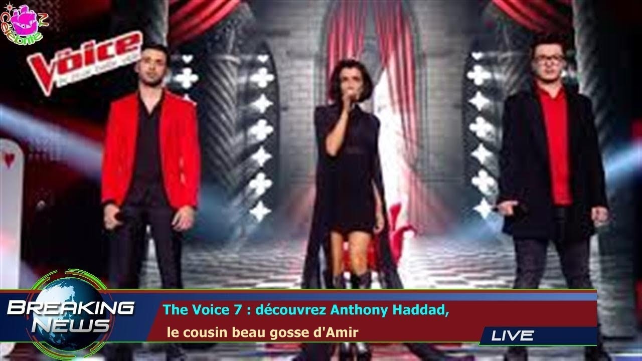 The Voice 7 : découvrez Anthony Haddad, le cousin beau gosse d'Amir ...