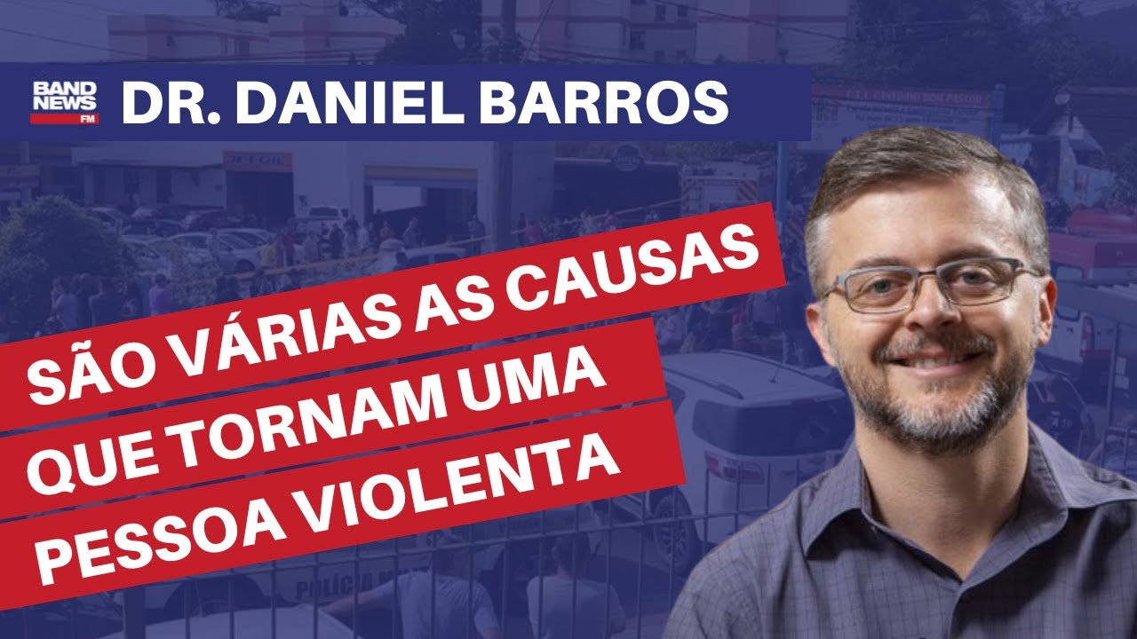 “São várias as causas que tornam uma pessoa violenta" l Daniel Barros - YouTube