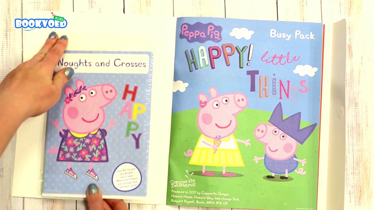 Peppa Pig Busy Pack Book - YouTube