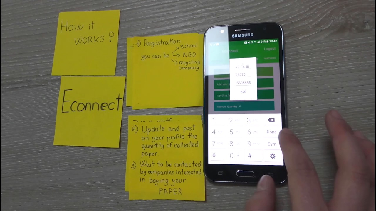 Demo Video Econnect App - YouTube