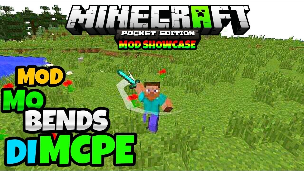 Mod Mo' Bends Ada Di Minecraft Pocket Edition..!!! 😱 [Mod Showcase ...