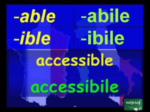 Italian Course 01 - French-Italian Similarities