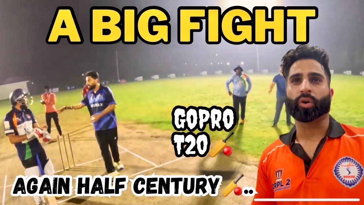 A Big Fight With An Arrogant Umpire 😡| A Tough Win🏏 | GoPro T20 Vlog ...