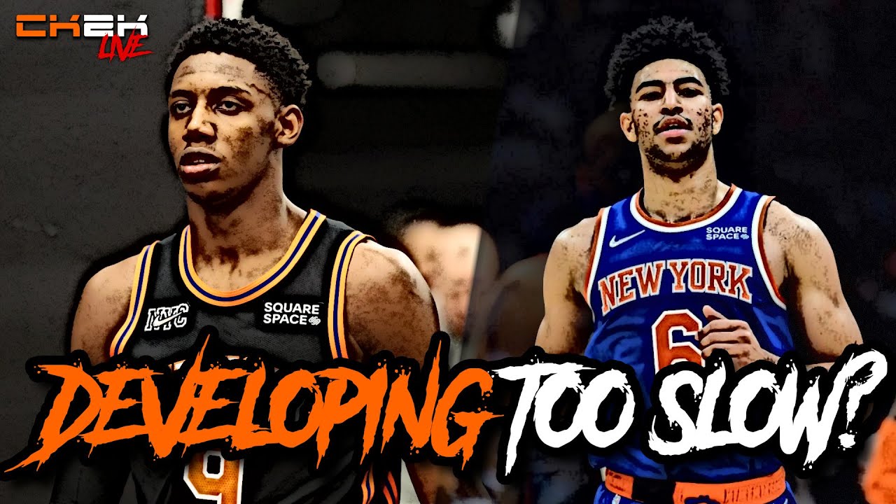 RJ Barrett & Quentin Grimes Developing BACKWARDS, Knicks vs Nets Recap ...