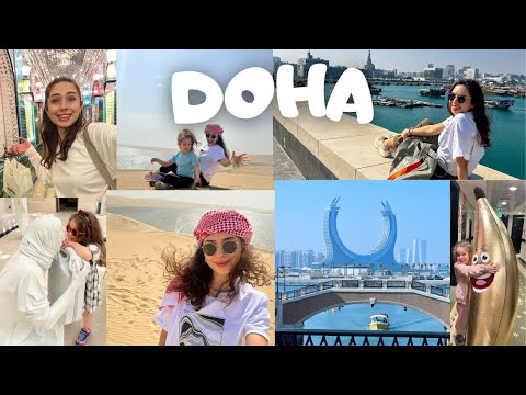Doha, Qatar VLOG | İlk Çocuklu Yurt Dışı Tatilimiz | Çöl Safari