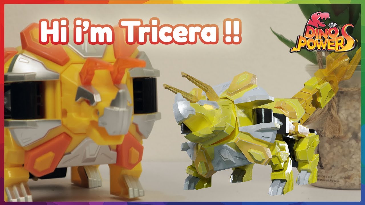 Dino Powers : Hi! I'm Tricera #2 - YouTube
