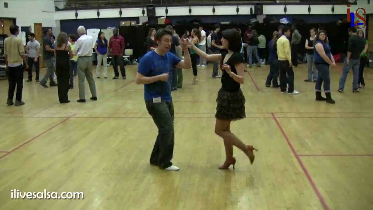 FREE Salsa Dancing Lessons - PSU Lessons Nov 30th 2009 - YouTube