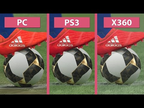 PES 2017 – PC vs. PS3 vs. Xbox 360 Graphics Comparison