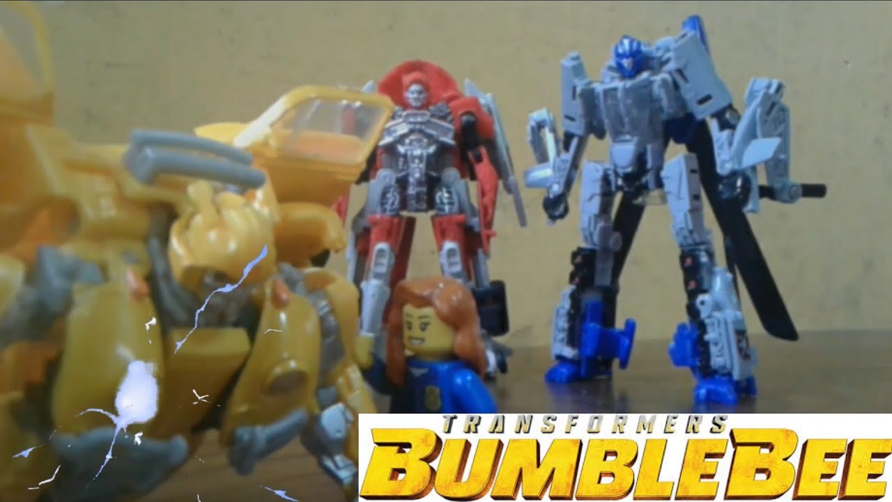 Bumblebee is captured by Shatter and Dropkick stop motion Bumblebee the ...