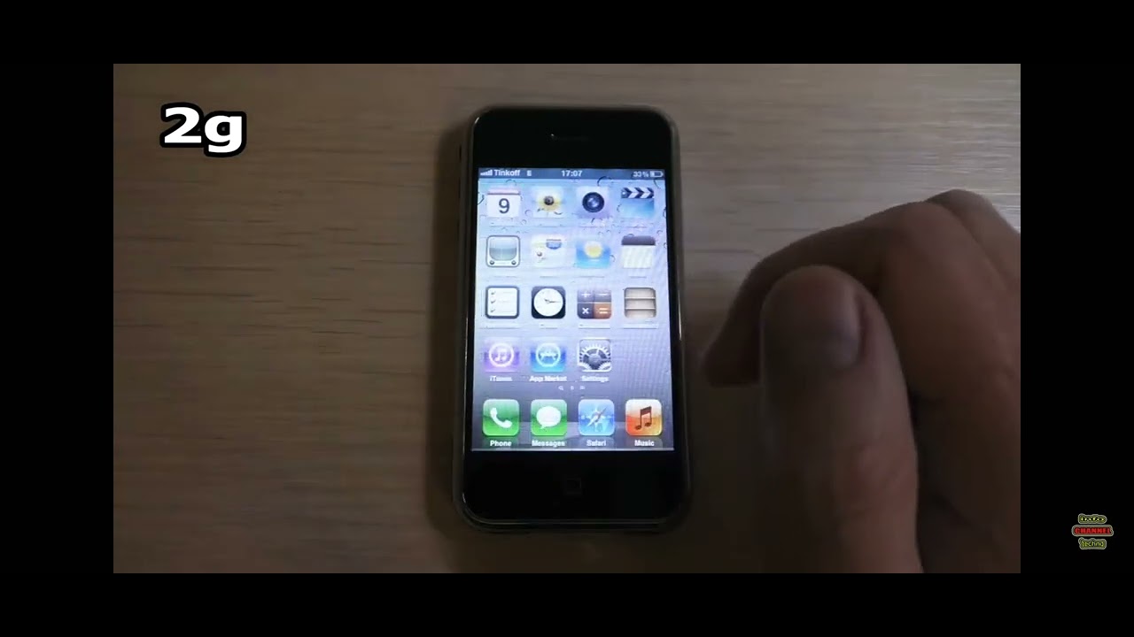 iPhone 2G and 3G incoming call - YouTube