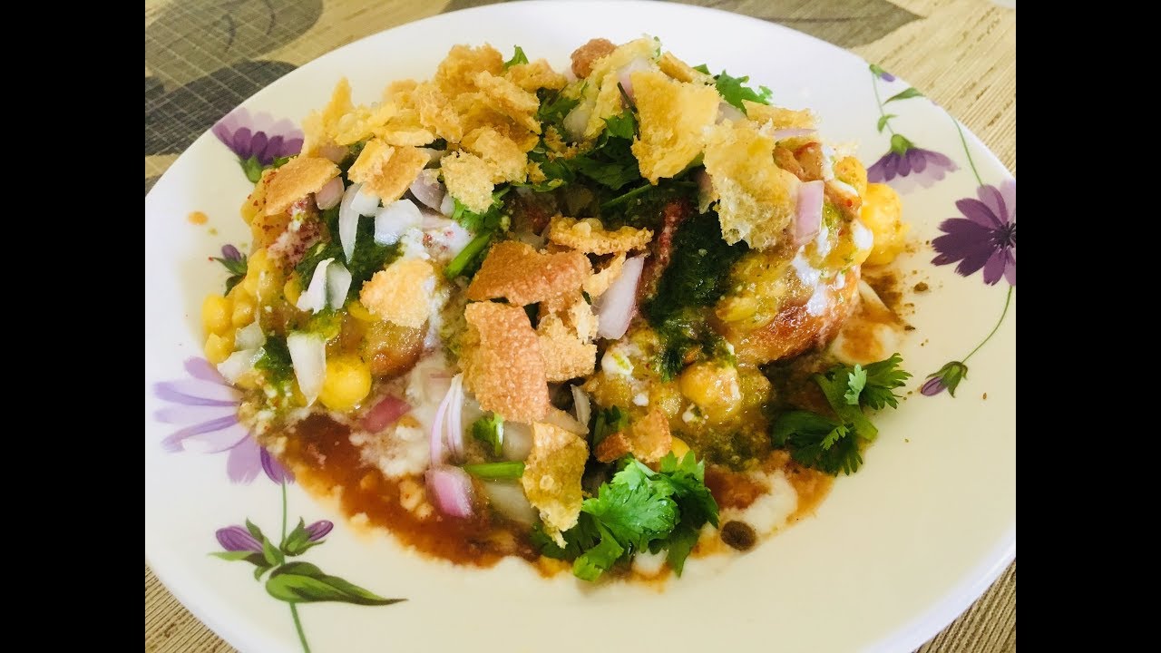 Chola Aloo Chat Recipe | Chole Aloo Tikki | Aloo Tikki Chole Recipe ...