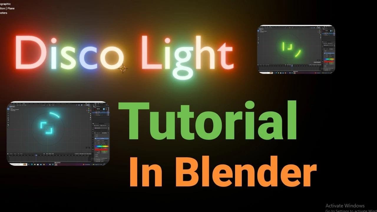 RGB Light In Blender || blender me kaise rgb light banaye | - YouTube