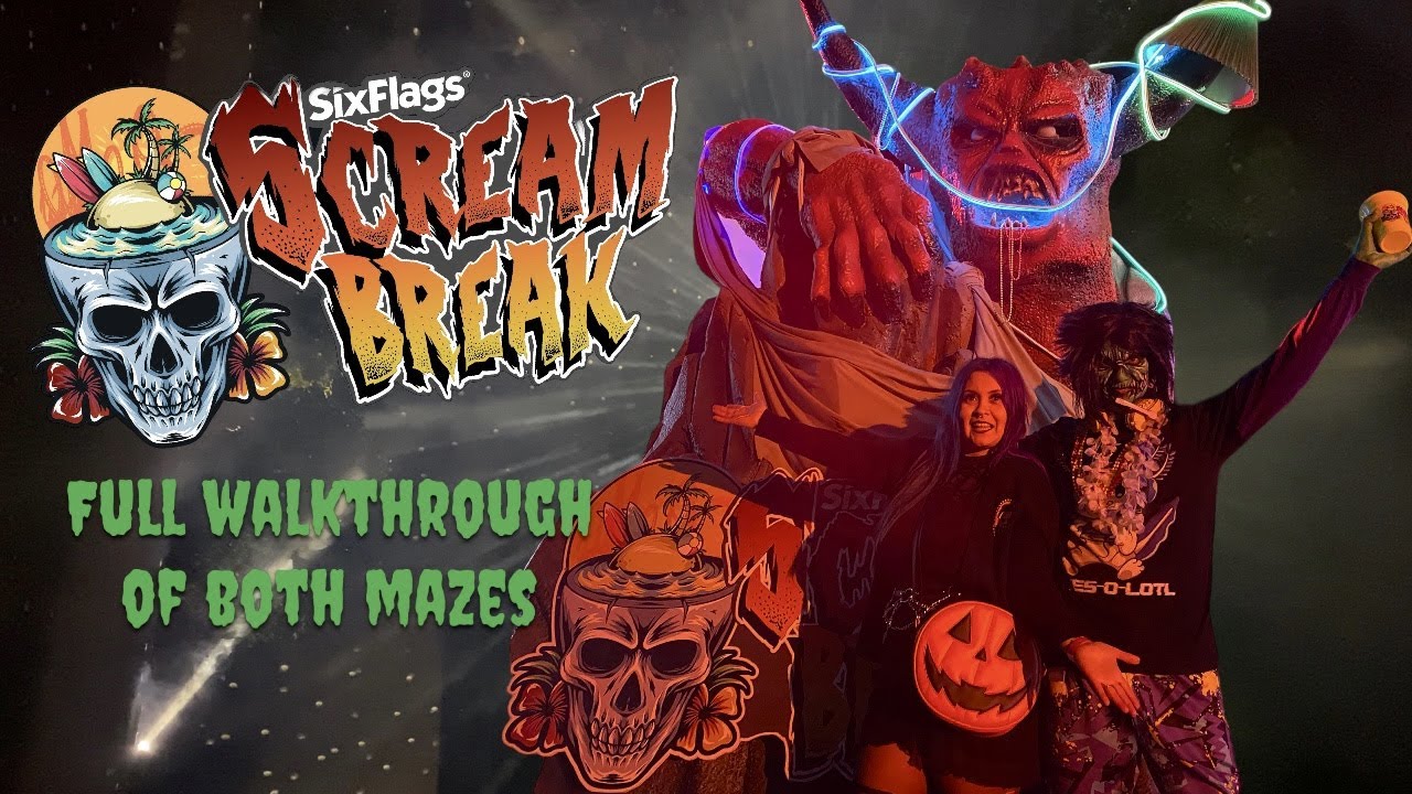 Scream Break! First ever Halloween Spring event at Six Flags Magic ...