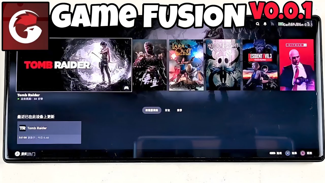 SAIU NOVO EMULADOR DE PC GAME FUSION 0.0.1 TESTE GTA 5/ TOMB RAIDER ...